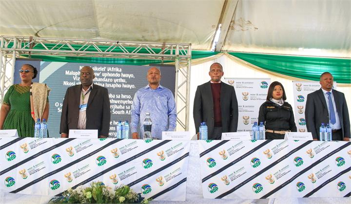 The Minister of Water and Sanitation Mr Senzo Mchunu Visits the Alfred ...