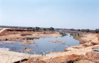 Groot Letaba River and biomonitoring site no GL6