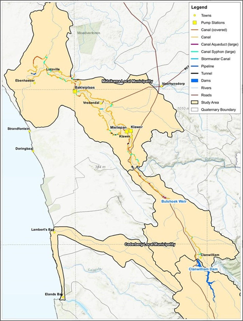 Clanwilliam Dam Bulk Conveyance Infrastructure